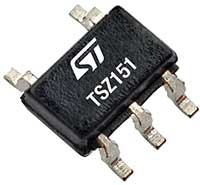 TSZ151 High-Accuracy Op Amp - STMicroelectronics | DigiKey